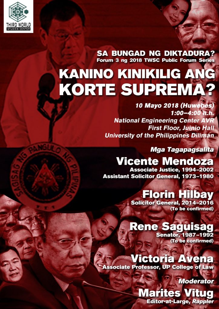 Public Forum Series | Third World Studies Center