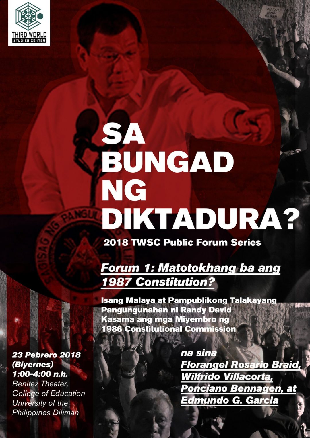 Public Forum Series | Third World Studies Center