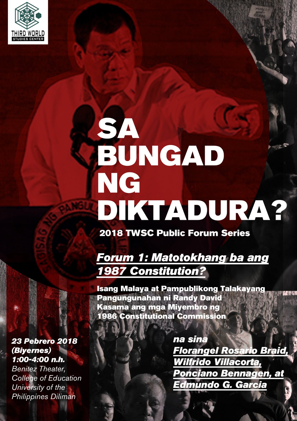 Public Forum Series | Third World Studies Center