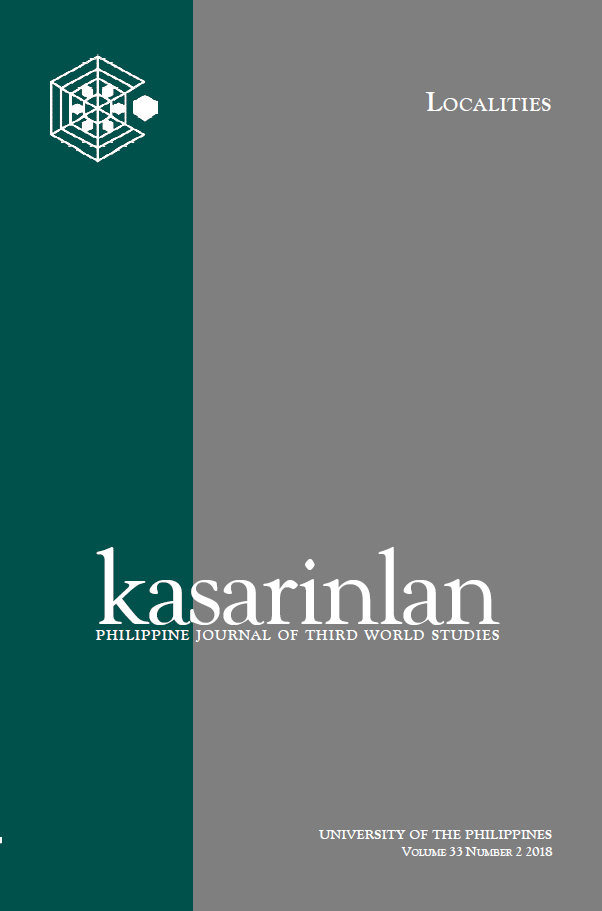 Kasarinlan 3 | Third World Studies Center